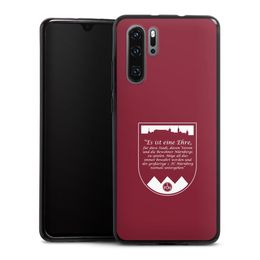 DeinDesign Huawei P30 Pro Handy Silikon H&uuml;lle Case schwarz Handyh&uuml;lle 1. Fc N&uuml;rnberg Bundesliga Merchandise