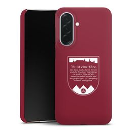 DeinDesign Galaxy A36 5G Handy Premium Case Smartphone Handyh&uuml;lle Schutzh&uuml;lle matt 1. Fc N&uuml;rnberg Bundesliga Merchandise Premium Case