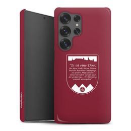 DeinDesign Galaxy S25 Ultra Handy Premium Case Smartphone Handyh&uuml;lle Schutzh&uuml;lle gl&auml;nzend 1. Fc N&uuml;rnberg Bundesliga Merchandise Premium Case