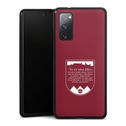 DeinDesign Galaxy S20 FE 5G Handy Silikon H&uuml;lle Case schwarz Handyh&uuml;lle 1. Fc N&uuml;rnberg Bundesliga Merchandise