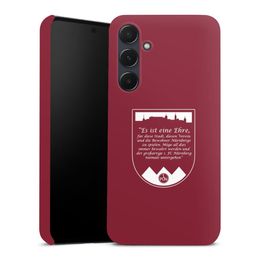 DeinDesign Galaxy A55 5G Handy Premium Case Smartphone Handyh&uuml;lle Schutzh&uuml;lle gl&auml;nzend 1. Fc N&uuml;rnberg Bundesliga Merchandise Premium Case