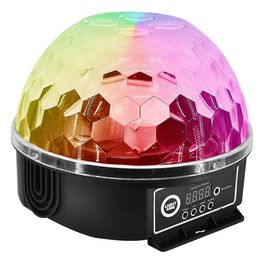 LIGHT4ME LED FlowerBall DiscoKugel-Lichteffekt 8x3W RGBW