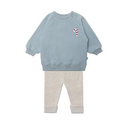 Liliput Bekleidungs-Set 'Zuckerstange' Jungen Gr&ouml;&szlig;e 86/92 blau / grau