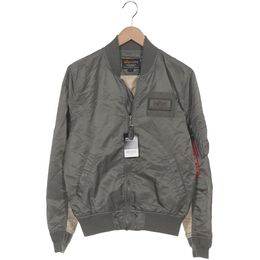 Alpha Industries Jacke Herren Größe M Second Hand grün