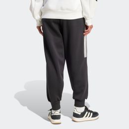 Sporthose adidas Sportswear "W TIRO FL PT", Damen, Gr. XL, N-Gr, schwarz, wei&szlig;, Obermaterial: 70% Baumwolle, 30% Polyester, Hosen Sporthose