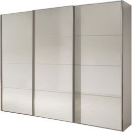Schwebet&uuml;renschrank Wiemann, B:223cm H:236cm T:67cmchampagner, dekor, Schr&auml;nke, "Phoenix, Made in Germany, modernes Design, Highlight, Blickfang",