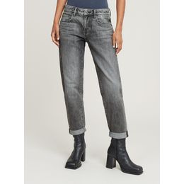 G-Star Raw 5-Pocket-Jeans G-STAR "Kate Boyfriend Jeans", Damen, Gr. 23, L&auml;nge 30, sun faded gunmetal, Obermaterial: 2% Elasthan, Jeans 5-Pocket-Jeans