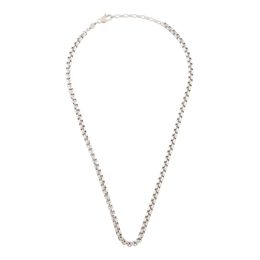 Fossil Necklace male Silver size One Size