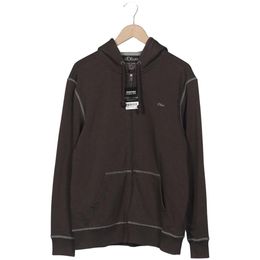 s.Oliver Kapuzenpullover Herren Gr&ouml;&szlig;e XL Second Hand braun