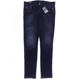 Replay Jeans Herren Gr&ouml;&szlig;e 34 Second Hand blau
