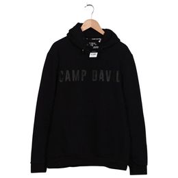 CAMP DAVID Kapuzenpullover Herren Gr&ouml;&szlig;e XXL Second Hand schwarz