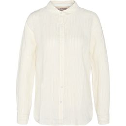 Barbour Streifenbluse Marine Lemonad (Größe: 8)