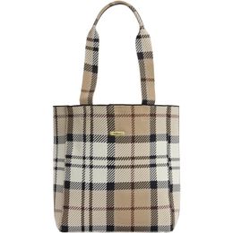 Barbour Tasche Layla Tartan Shopper Bag Rosewood Tartan