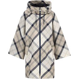 Barbour Capejacke Kinsale Showerproof Dress Navy Tartan (Gr&ouml;&szlig;e: L)