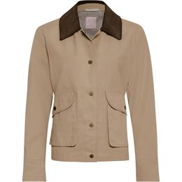 Brigitte von Sch&ouml;nfels Brigitte von Sch&ouml;nfels Wachsjacke Beige (Gr&ouml;&szlig;e: 40)