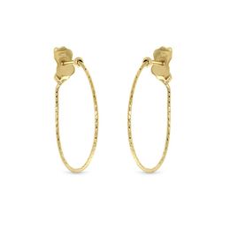 Lucardi Earrings 'Klassisch' female Gold size Onesize
