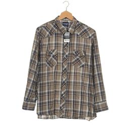 Wrangler Hemd Herren Gr&ouml;&szlig;e XXXL Second Hand braun