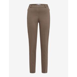 Raphaela by Brax Damen Schlupfhose Style LILLYTH TAUPE, dunkelbraun, Gr. 36