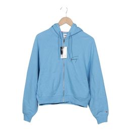 Tommy Jeans Kapuzenpullover Damen Gr&ouml;&szlig;e S Second Hand hellblau