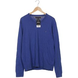 Tommy Hilfiger Pullover Herren Gr&ouml;&szlig;e XL Second Hand blau