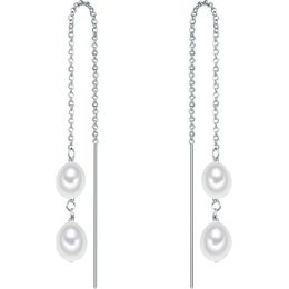 Valero Pearls Earrings female Silver size One Size