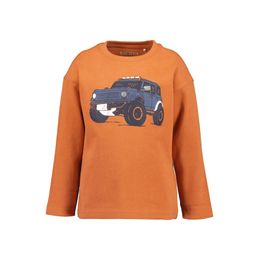 Blue Seven Shirt Jungen Größe 98 blau / marine / orange / weiß