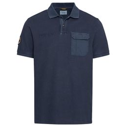 Camel Active Poloshirt Herren Gr&ouml;&szlig;e XXXL creme / blau / marine