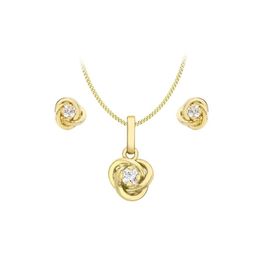 Lucardi Jewelry Set 'Klassisch' female Gold size Onesize