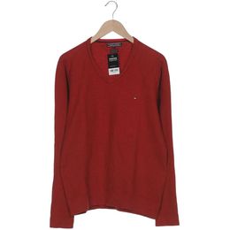 Tommy Hilfiger Pullover Herren Gr&ouml;&szlig;e XL Second Hand rot