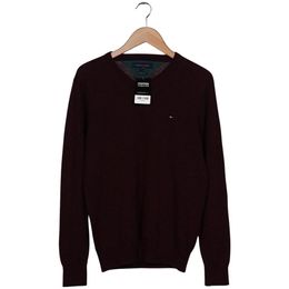 Tommy Hilfiger Pullover Herren Gr&ouml;&szlig;e S Second Hand bordeaux
