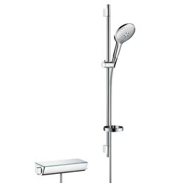 Hansgrohe Ecostat Select Aufputz-Duscharmatur mit Thermostat, 27037000,