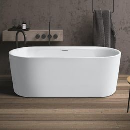 RIHO Modesty freistehende Badewanne, oval, B090001105,