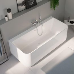 evineo ineo7 Vorwand-Badewanne L: 175 B: 80 H: 60 cm, BE0749WH,
