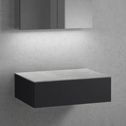 neoro n50 Unterschrank B: 80 cm mit 1 Auszug, BN0412BM+BN0402C3,