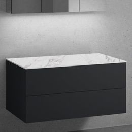 neoro n50 Unterschrank B: 100 cm mit 2 Ausz&uuml;gen, BN0423BM+BN0403C1,