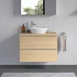 Duravit Plinero Schrank mit D-Neo Waschtisch, 2 Ausz&uuml;ge, 2371400070+PL8206030300000+PL8202030300000,