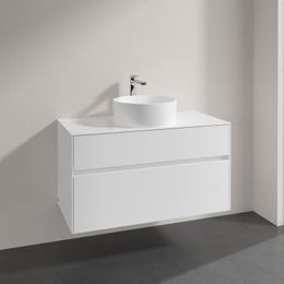 Villeroy & Boch Villeroy & Boch Embrace Schrank mit Waschtisch, 2 Ausz&uuml;ge, 5A5840R1+A95600DH,