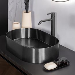 neoro n40 Aufsatzwaschtisch B: 55 H: 11,5 T: 35 cm, BN0737BB,