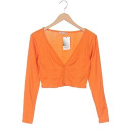 Zara Strickjacke Damen Gr&ouml;&szlig;e M Second Hand orange