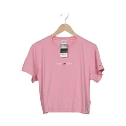 Tommy Jeans T-Shirt Damen Gr&ouml;&szlig;e L Second Hand pink