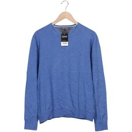 Tommy Hilfiger Pullover Herren Gr&ouml;&szlig;e XL Second Hand blau