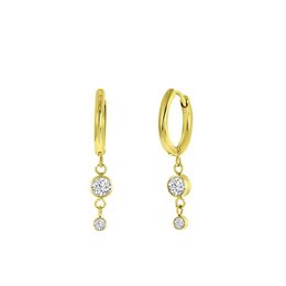 Lucardi Earrings 'Ziva' female Gold size Onesize