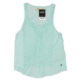 Hollister Top Damen Gr&ouml;&szlig;e XS Second Hand t&uuml;rkis