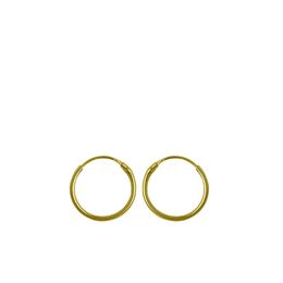 Lucardi Earrings 'Klassisch' female Gold size 12