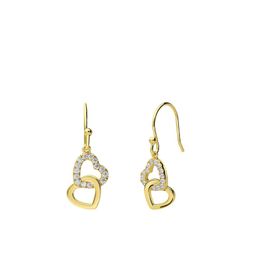 Lucardi Earrings 'Klassisch' female Gold size Onesize