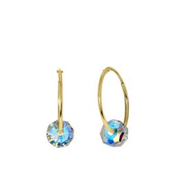 Lucardi Earrings 'Klassisch' female Gold size Onesize