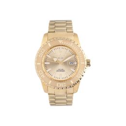 Lucardi Analog Watch 'Statement' male Gold size Onesize