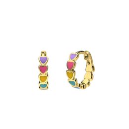 Lucardi Jewelry 'Colourful' girl Gold size Onesize