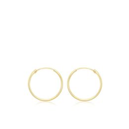 Lucardi Earrings female Gold size 18