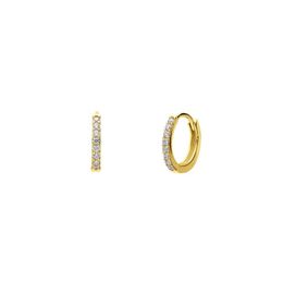Lucardi Earrings 'Klassisch' female Gold size Onesize